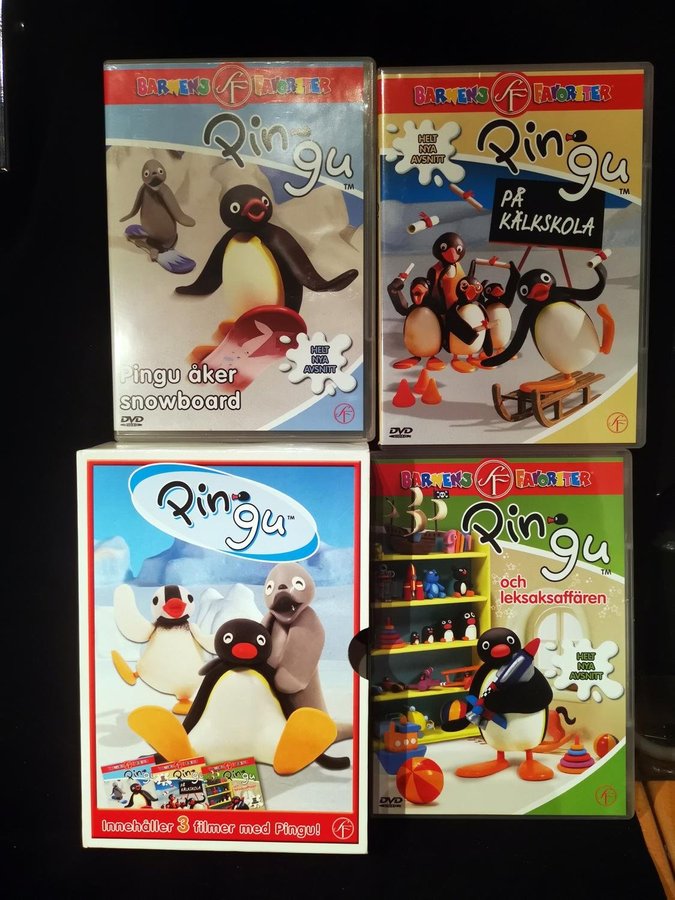 Pingu - Box 2 (DVD) Snowboard/Kälkskola/Leksaks.. | Köp på Tradera ...
