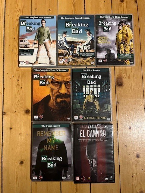 BREAKING BAD-HELA SERIEN-Säsong 1-6-FINAL SEASO.. | Köp på Tradera ...