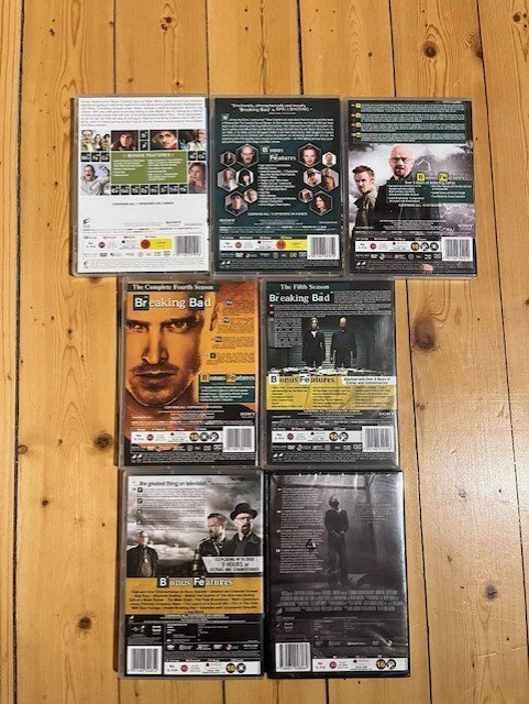 BREAKING BAD-HELA SERIEN-Säsong 1-6-FINAL SEASO.. | Köp på Tradera ...