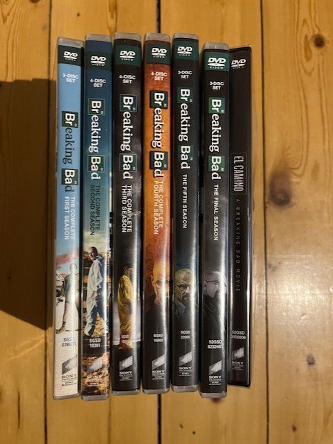 BREAKING BAD-HELA SERIEN-Säsong 1-6-FINAL SEASO.. | Köp på Tradera ...