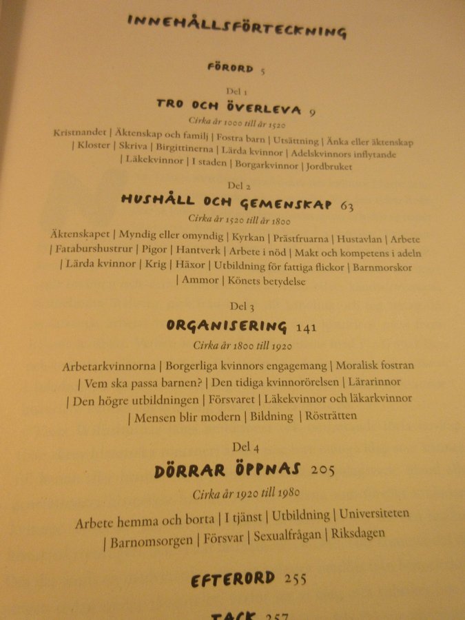 KVINNO-RIKET,SARA BACKMAN,2025 INB.HISTORIEN OM.. | Köp på Tradera ...