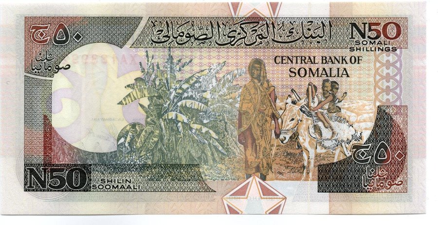 Somalia ~ 50 Shillings 1991 ~ Pic.. | Köp från Numastic på Tradera ...
