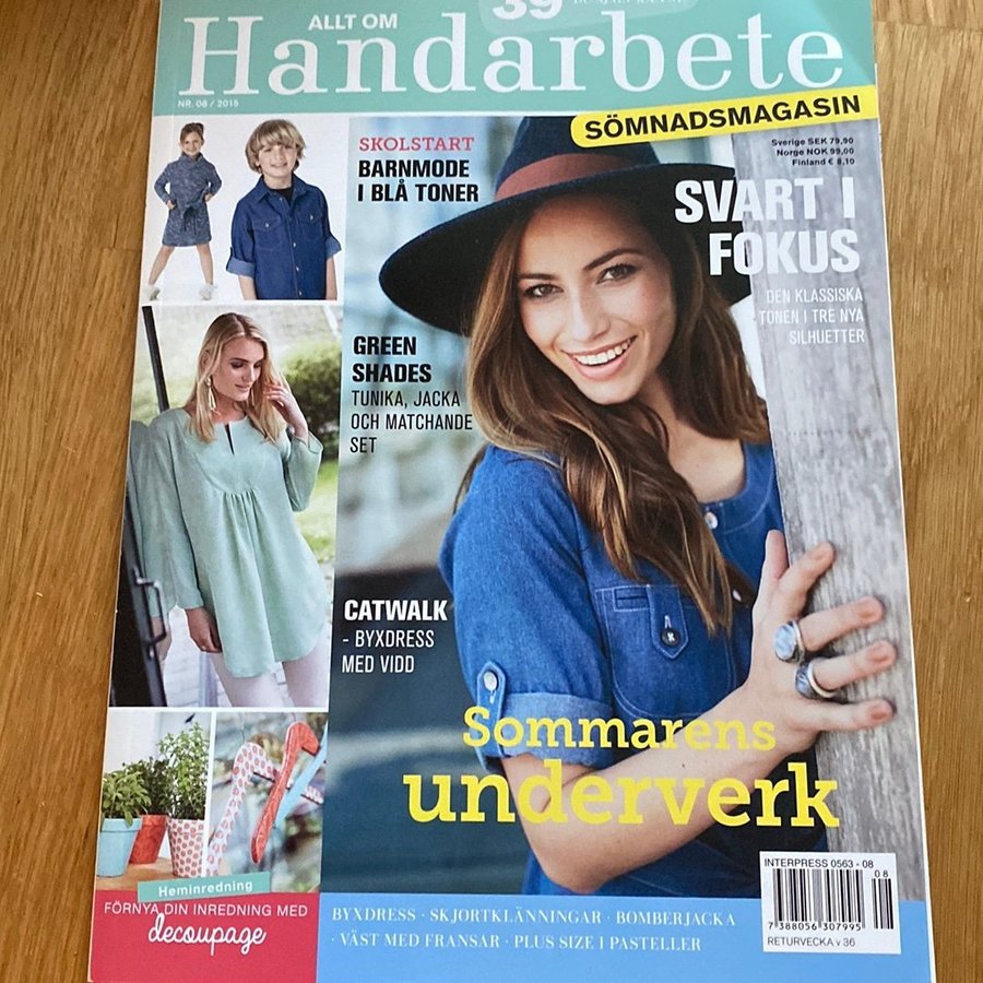 Allt om Handarbete Sömnadsmagasin, 2015 | Köp på Tradera (733790549)
