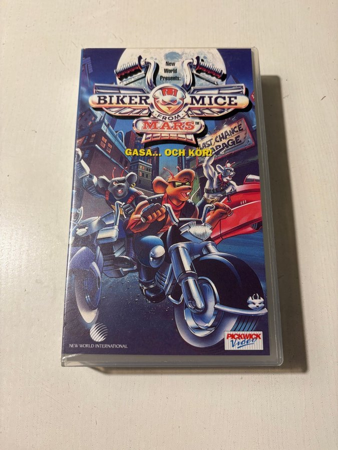 Biker Mice From Mars - Gasa... Och Kör! VHS - 1.. | Köp på Tradera ...