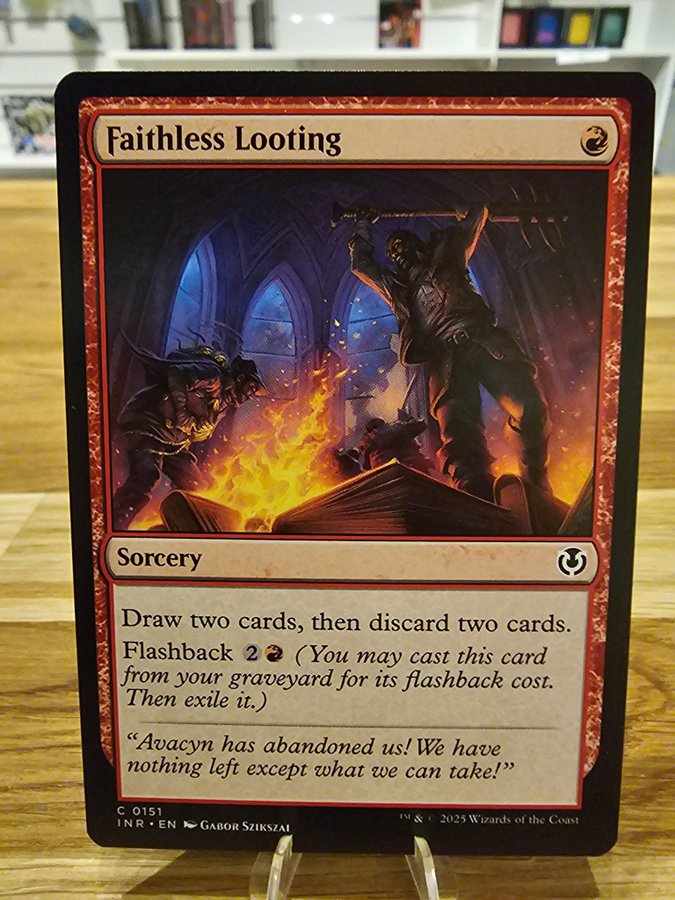 Faithless Looting - Magic The Gathe.. | Köp från Playce på Tradera ...