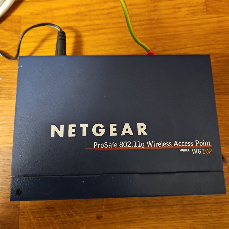 Netgear ProSafe 802.11g Trådlös Accesspunkt WG1.. | Köp på Tradera ...