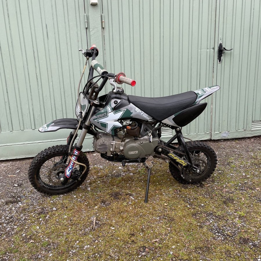 Ten7 - The Dirtmaster 110 cc pitbike/fiddy/mini.. | Köp på Tradera ...