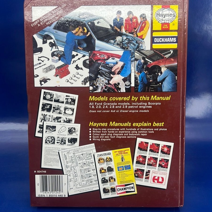 Haynes Ford Granada March 1985-1988. Engelsk te.. | Köp på Tradera (704320787)