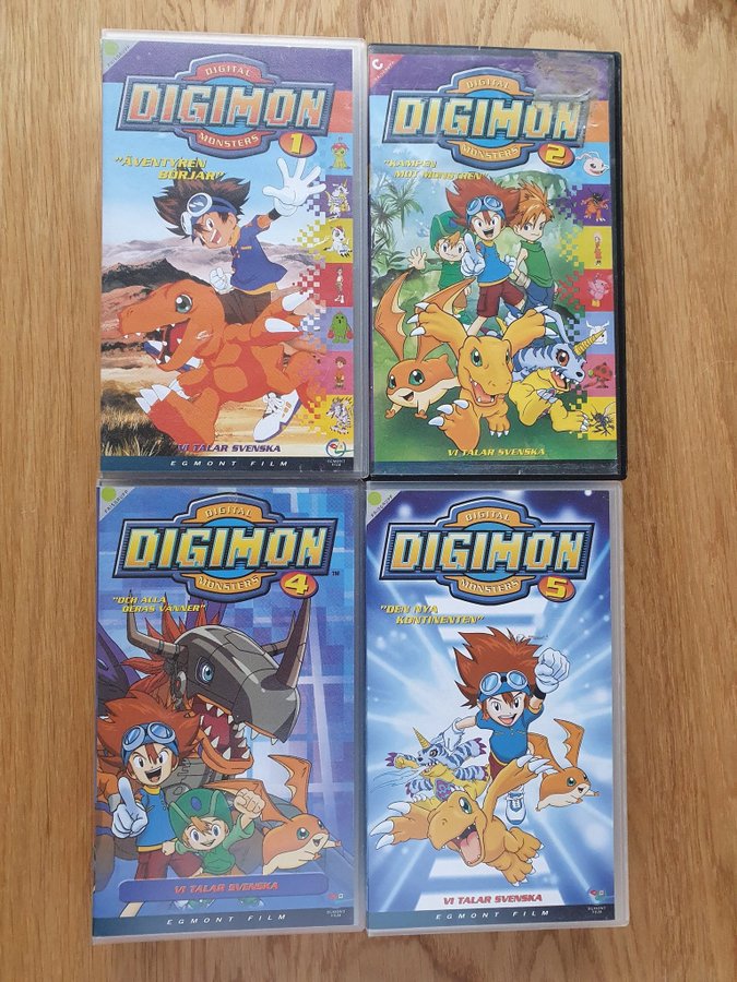 DIGIMON VHS | Köp på Tradera (594587046)