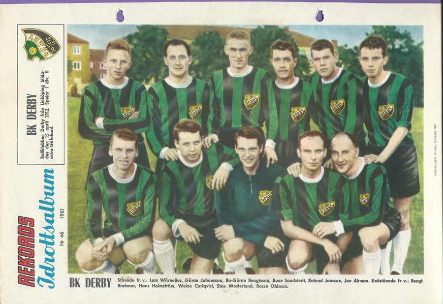 Se produkter som liknar 1961 Rekord #46 BK Derby (Bjö.. på Tradera ...