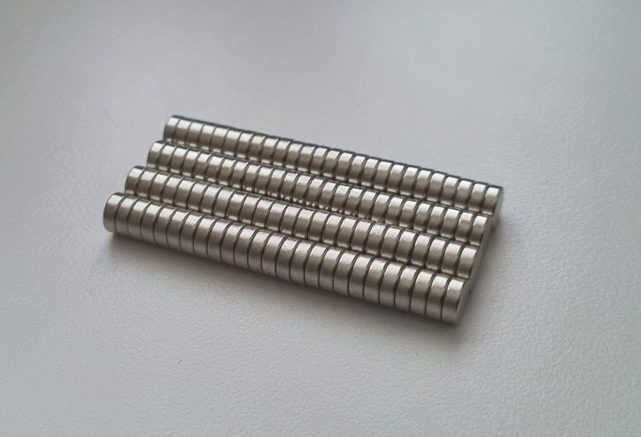 100 st Neodymium magneter (5x2 mm.. | Köp från Fyndgren på Tradera ...