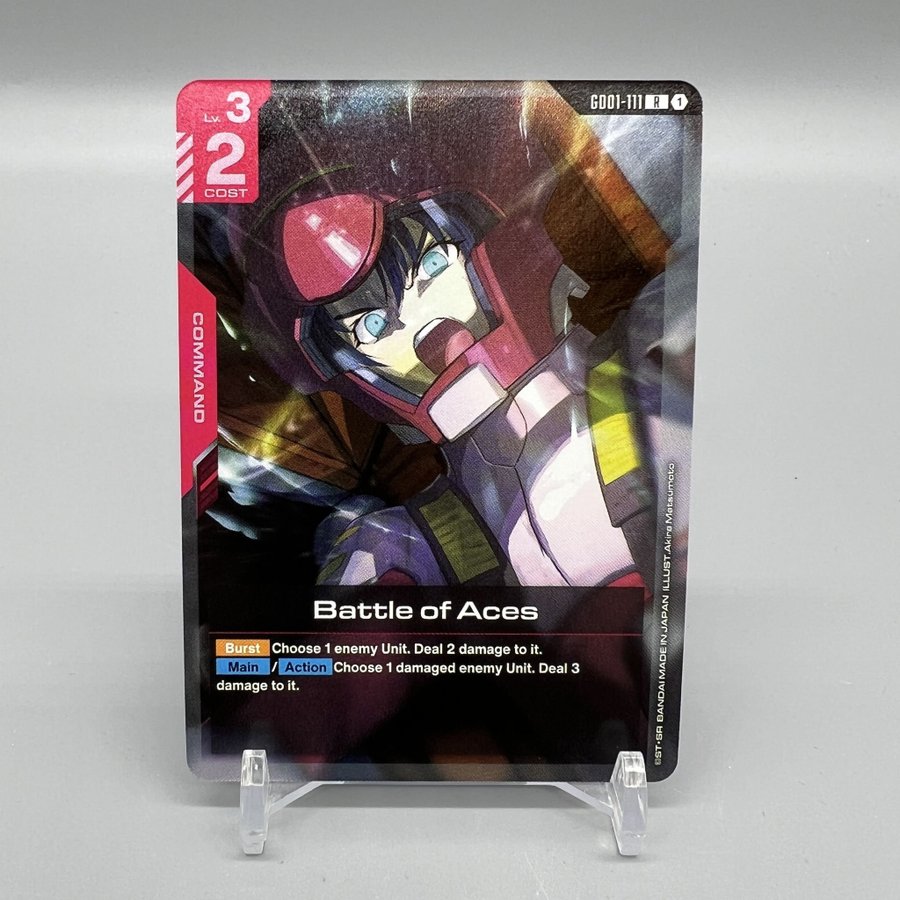Battle of Aces GD01-111 R GUNDAM .. | Köp från RaukCard på Tradera ...