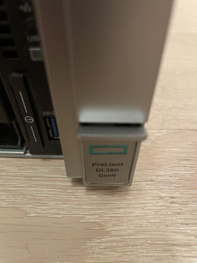 HPE ProLiant DL380 Gen9 24SFF *Guide hur du får.. | Köp på Tradera ...