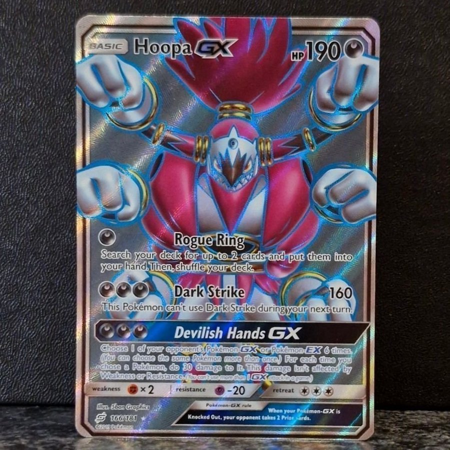Hoopa GX - 166/181 - Full Art - Ultra Rare - Su.. | Köp på Tradera ...