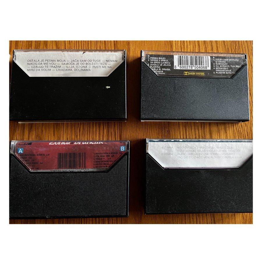 8 st äldre kassettband med serbisk musik/artister | Köp på Tradera ...