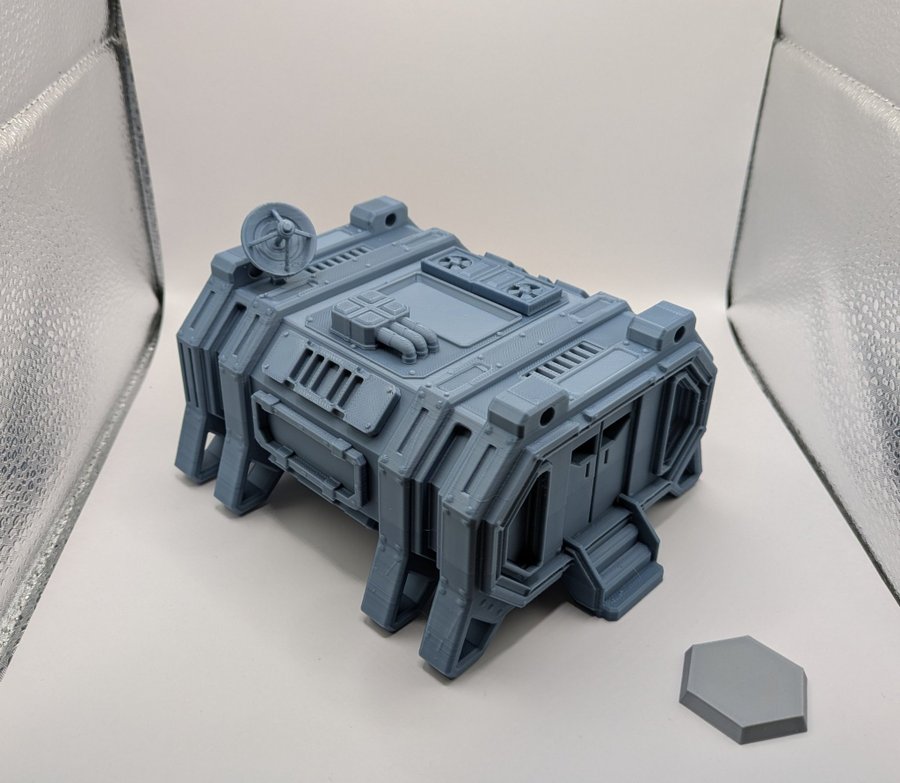 2st Sci-Fi Baracker/ Terrain - 3D Utskrift | Köp på Tradera (709259842)