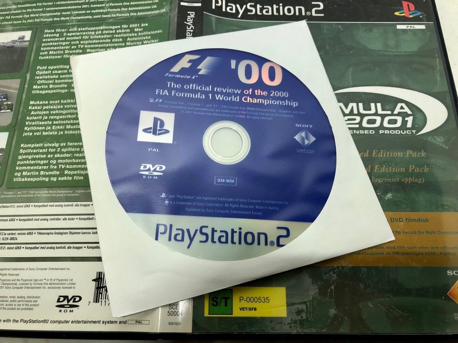 Formula One 2001 ** NORDISK ** | PS2 | PAL | Köp på Tradera (711034556)
