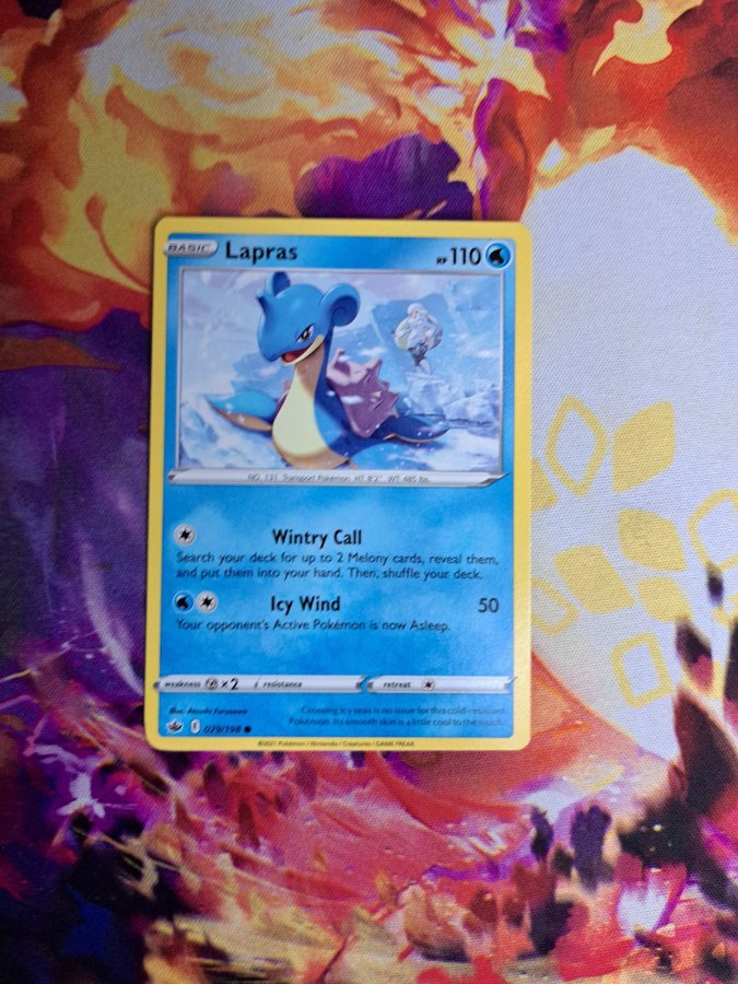 Lapras Common 029/198 Chilling Reign Pokemon Tr.. | Köp på Tradera ...