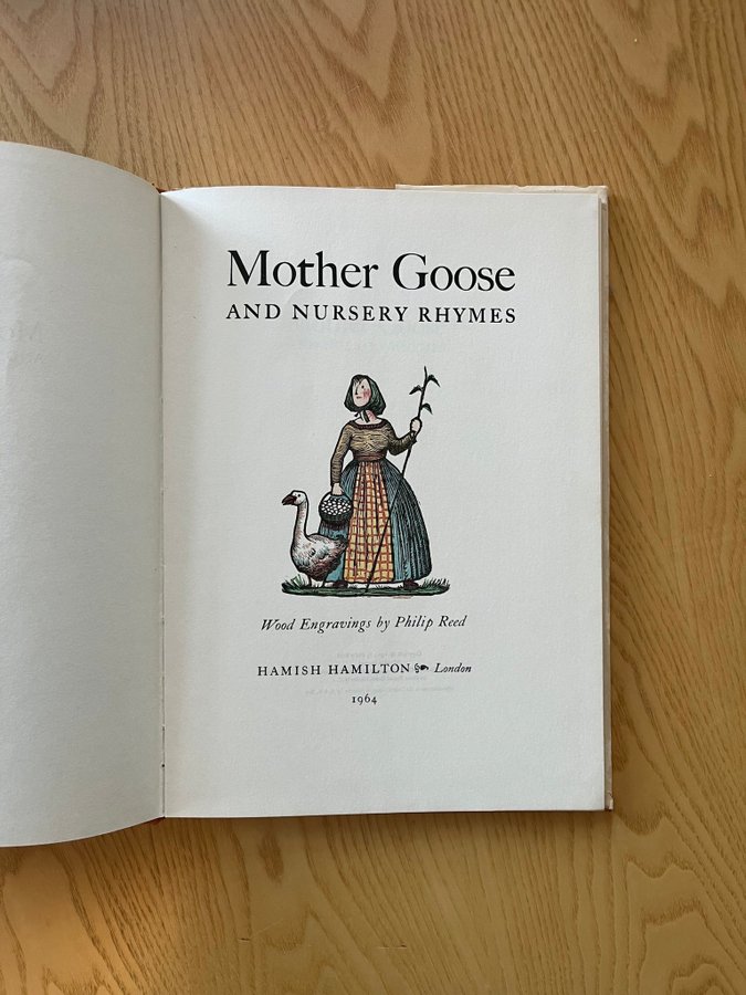 Mother Goose and Nursery Rhymes (1964) Klassisk.. | Köp på Tradera ...