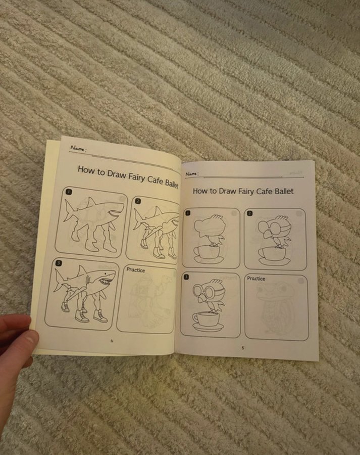 Italian Brainrot How To Draw and Activity Book | Köp på Tradera (708464490)