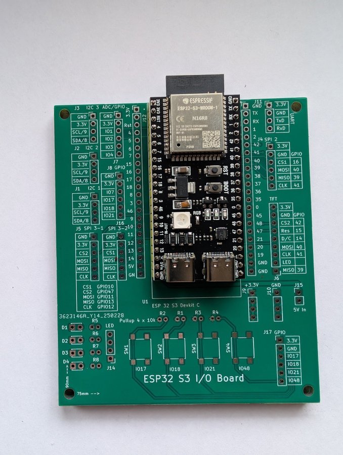 ESP32-S3-WROOM-1 med expansionskort | Köp på Tradera (705502189)