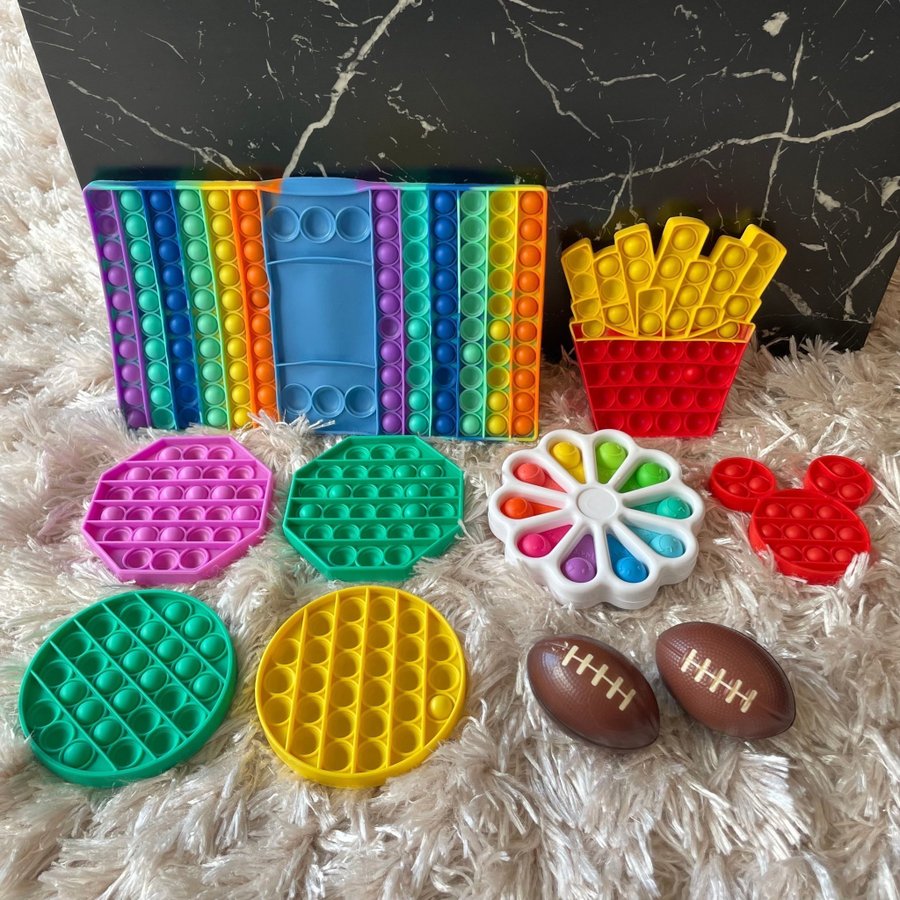 Se produkter som liknar Pop It Fidget Toys - Stor Sam.. på Tradera ...