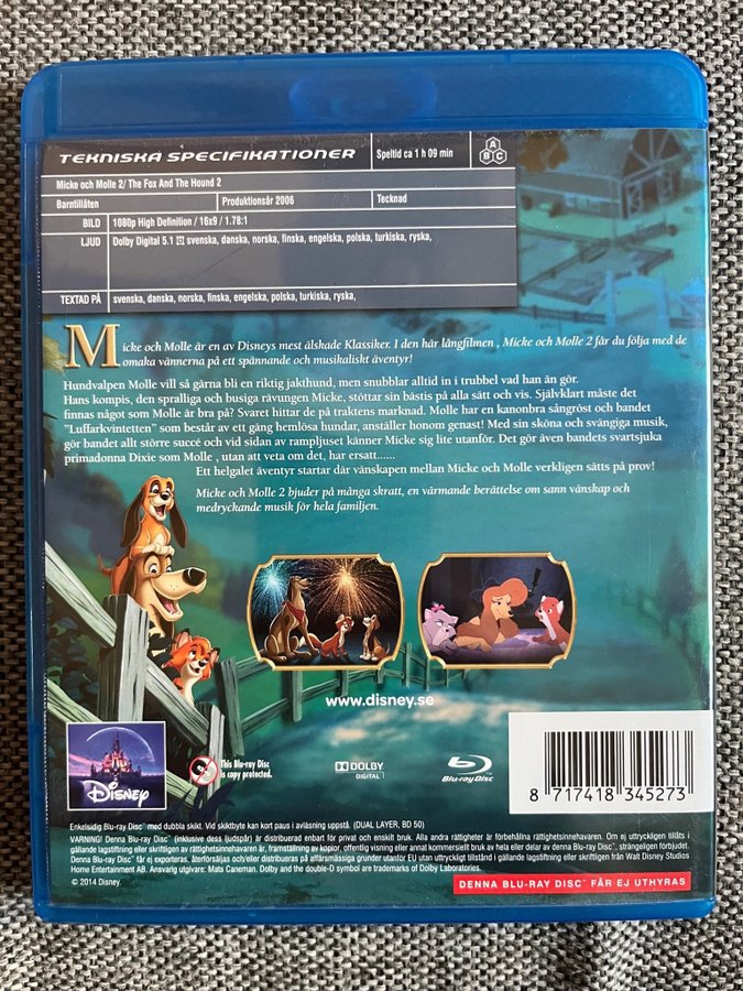 Se produkter som liknar Micke och Molle 2 (Blu-ray) på Tradera (694115796)