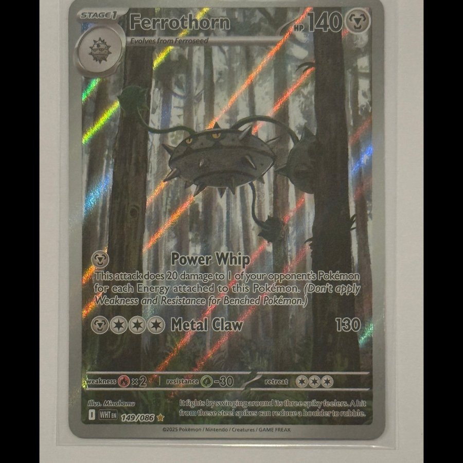 Ferrothorn Full art - 149/086 Illustration rare | Köp på Tradera (698482176)