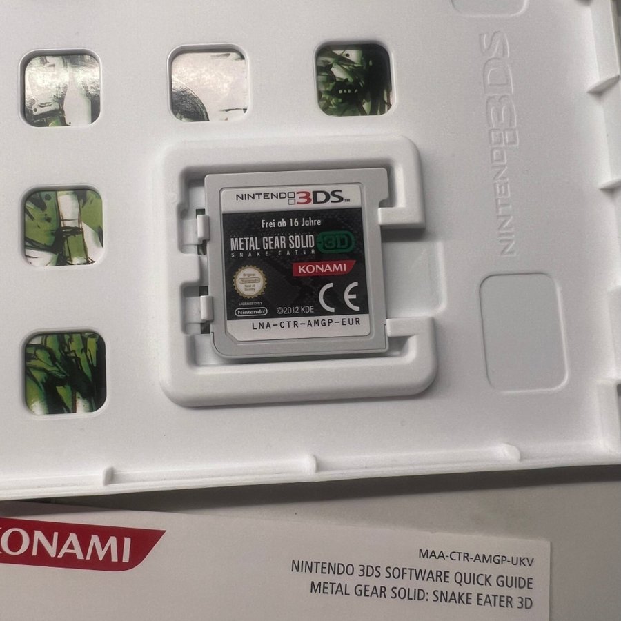 Metal Gear Solid 3D: Snake Eater - Nintendo 3DS | Köp på Tradera ...