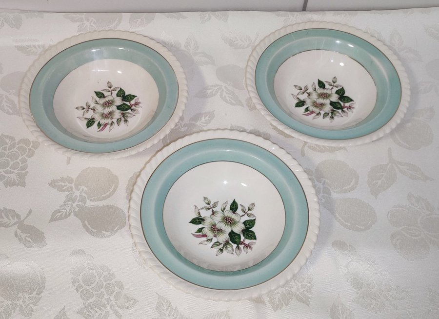 3st Johnson Bros frukostskålar, England | Köp på Tradera (704872358)