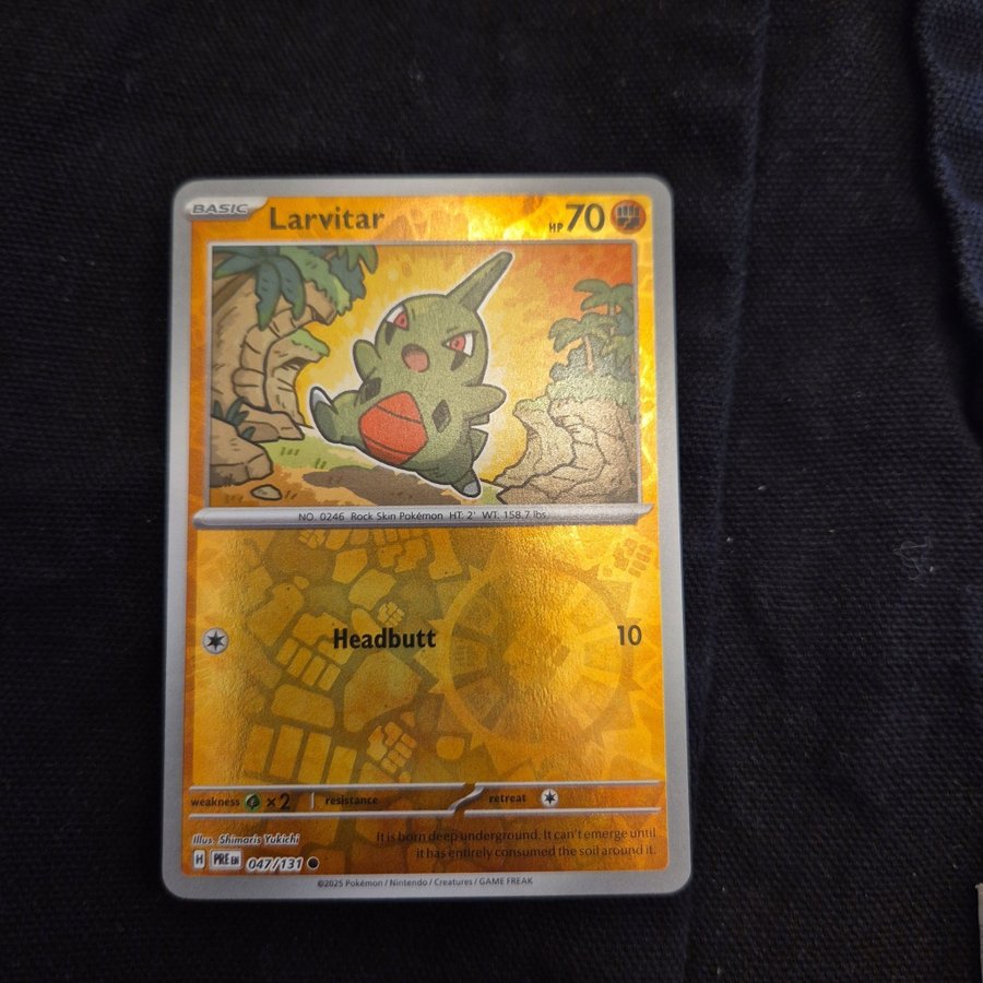 Larvitar - Pokémonkort | Köp på Tradera (712103538)