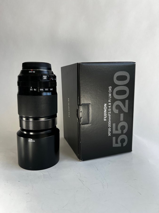 Fujinon XF 55-200mm f/3.5-4.8 R LM OIS objektiv | Köp på Tradera ...