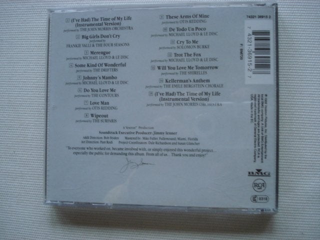 CD Dirty Dancing - Original Motion Picture Soun.. | Köp på Tradera ...