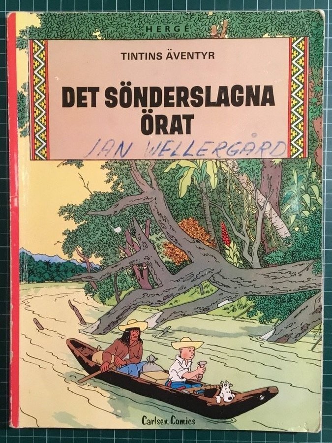 4 Tintins Äventyr: Faraos Cigarrer, Tibet, Sönd.. | Köp på Tradera ...