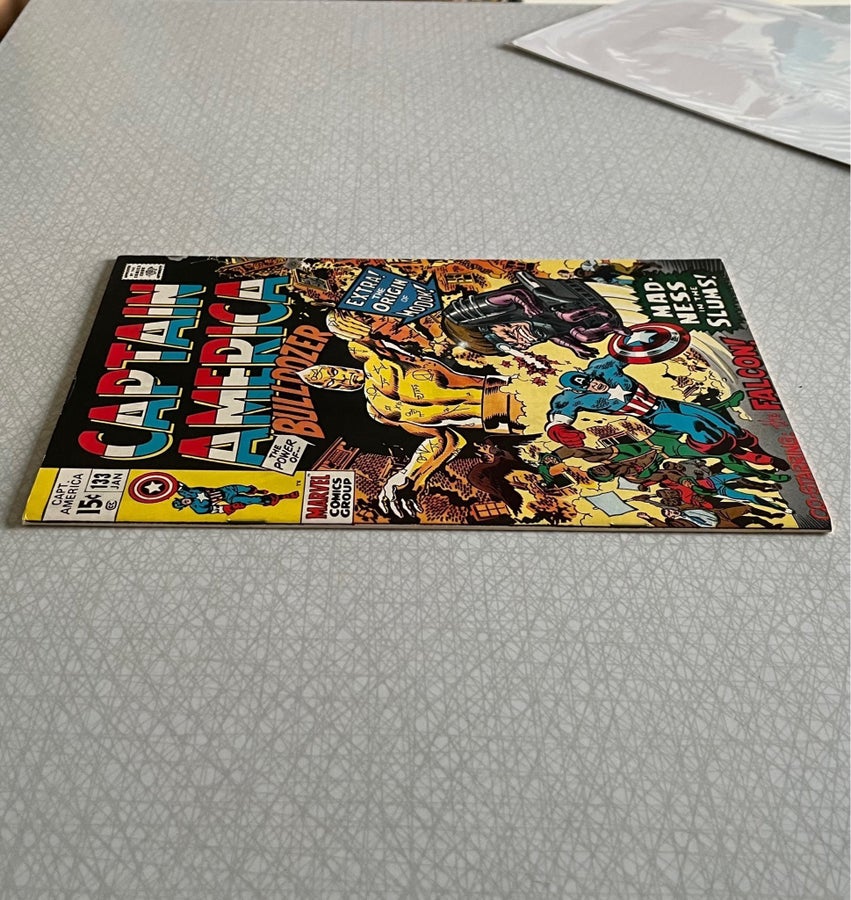 Se produkter som liknar Captain America #133 - 1971 ”.. på Tradera ...