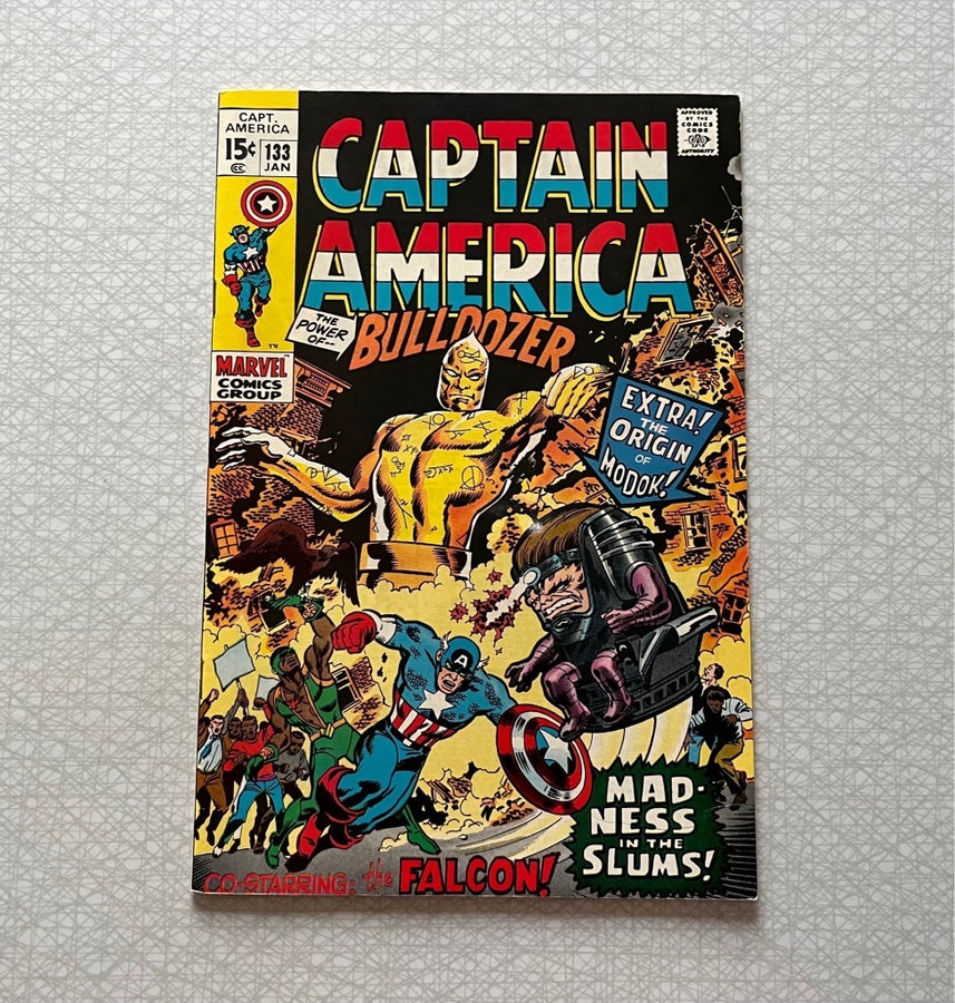 Se produkter som liknar Captain America #133 - 1971 ”.. på Tradera ...