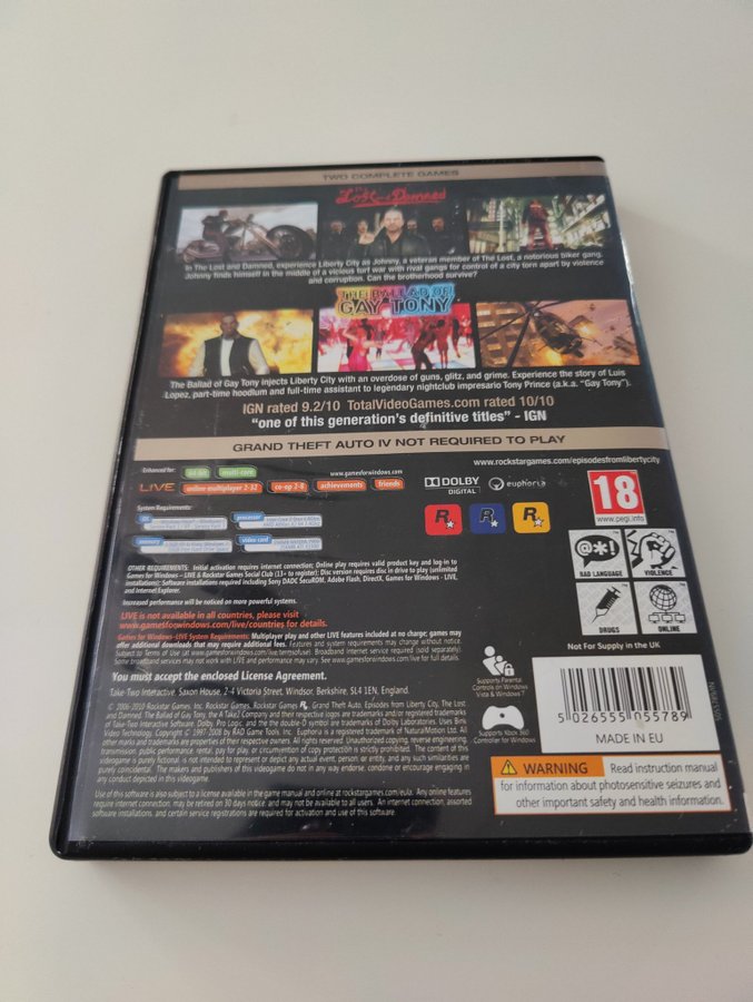 Grand Theft Auto Liberty City - PC | Köp på Tradera (711138050)