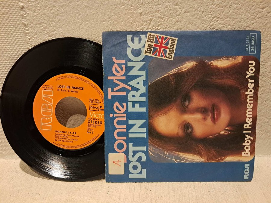 Bonnie Tyler - Lost in France | Köp från SävarRecords på Tradera ...