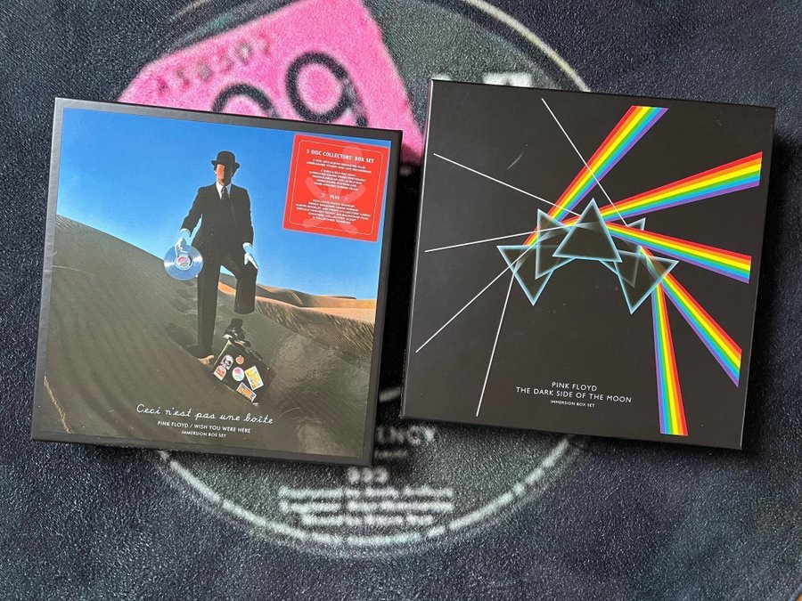 PINK FLOYD 2 st boxar: Dark Side of the Moon+Wi.. | Köp på Tradera ...