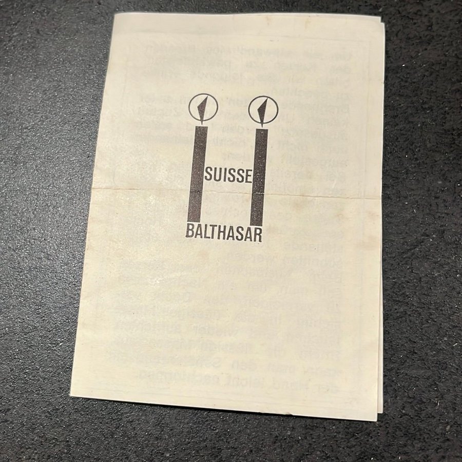 Suisse balthasar ljus i orginalkartong | Köp på Tradera (709804820)