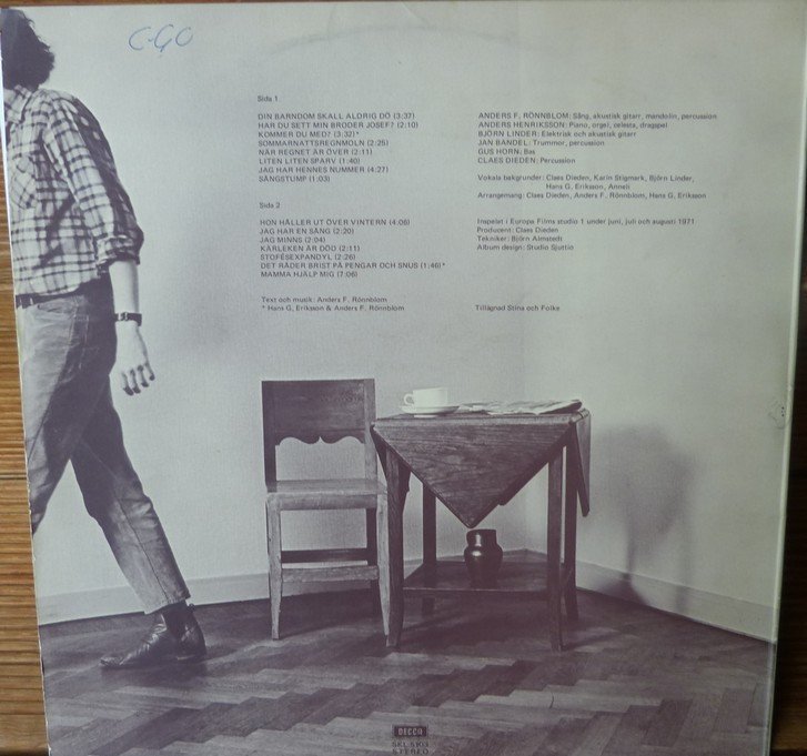 Anders F Rönnblom Din barndom ska.. | Köp från bengan55 på Tradera ...