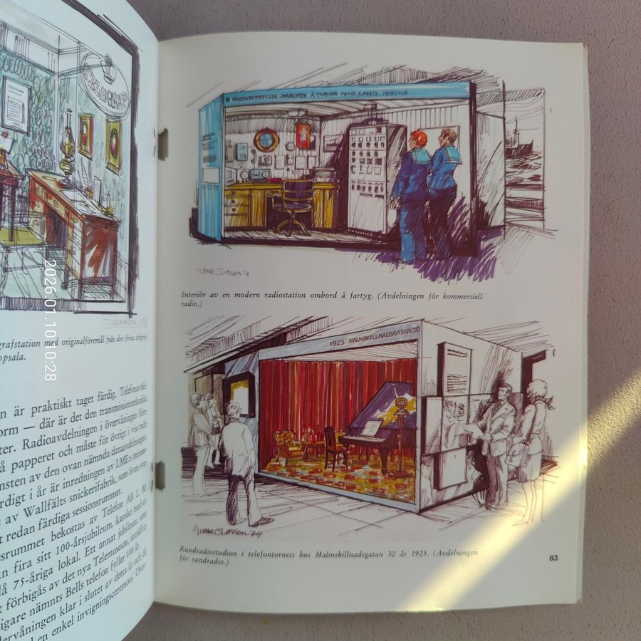 Telemuseum - En kort historik av Einar Malmgren.. | Köp på Tradera ...