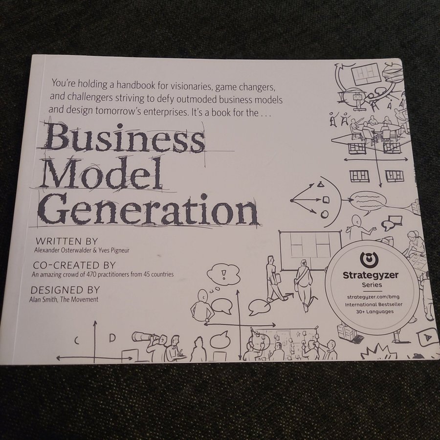 Business Model Generation av Alexander Osterwal.. | Köp på Tradera ...