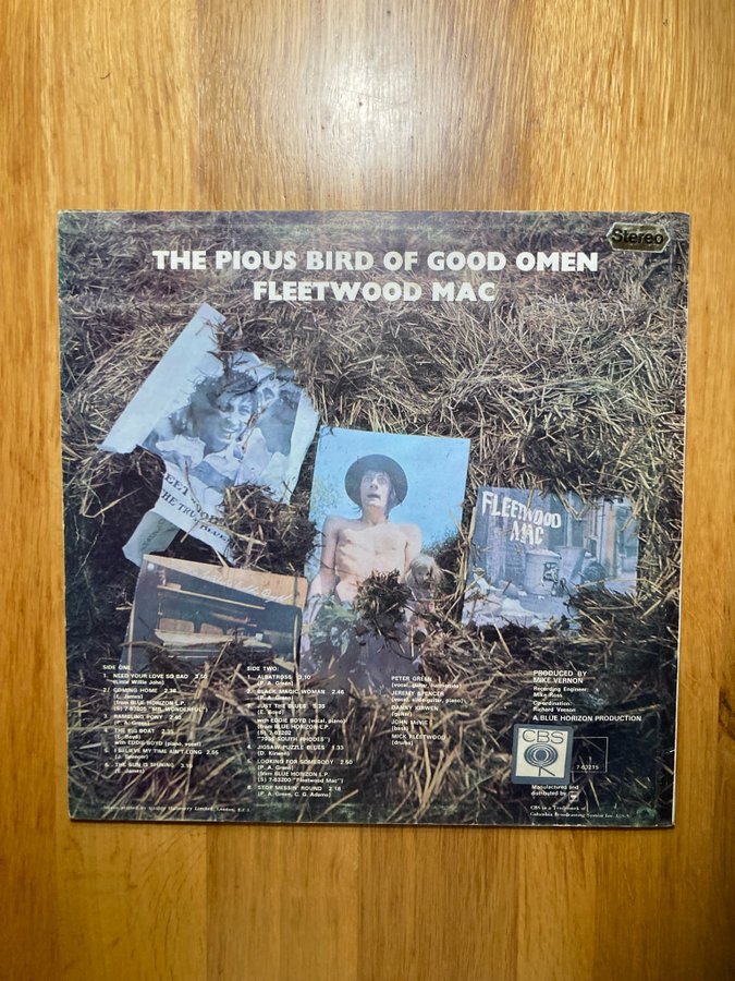 Fleetwood Mac - Pious Bird of Good Omen LP | Köp på Tradera (708176371)