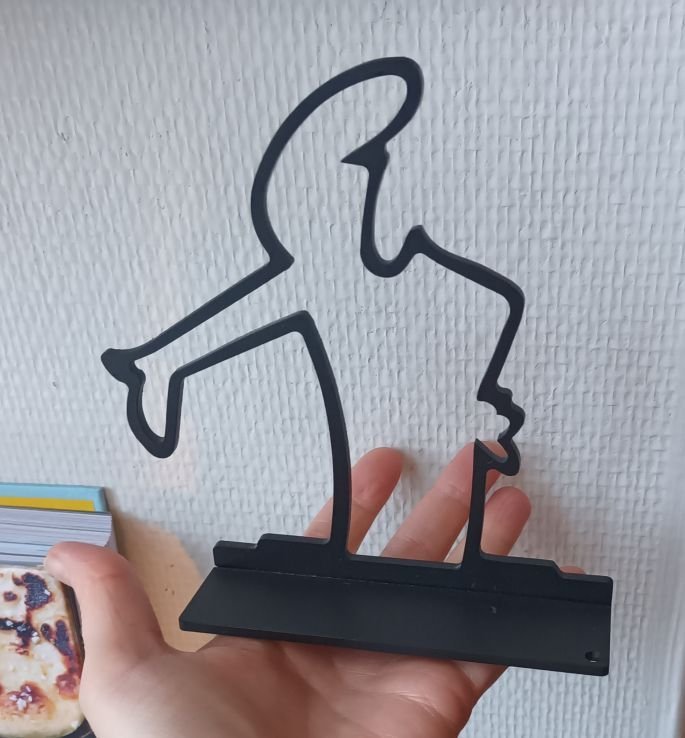 Linus på linjen svart cool nostalgisk prydnadss.. | Köp på Tradera ...