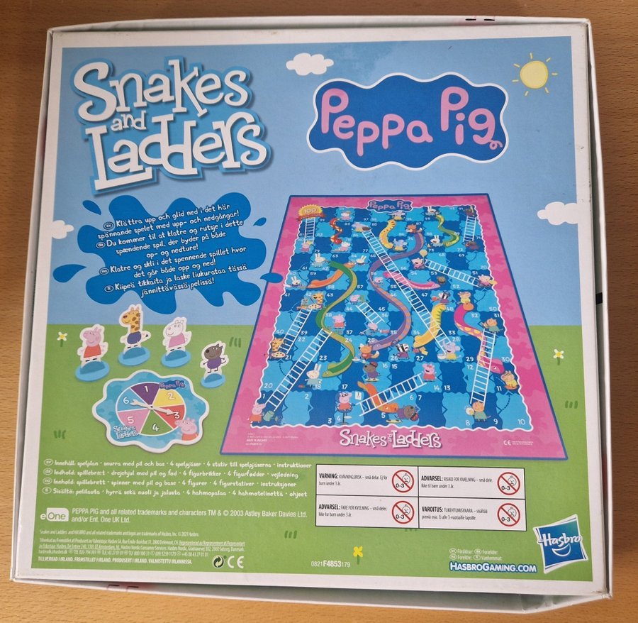 Se produkter som liknar Peppa Pig Snakes and Ladders .. på Tradera ...