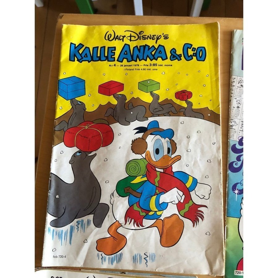 Kalle Anka äldre årgång tidningar udda nummer i.. | Köp på Tradera ...
