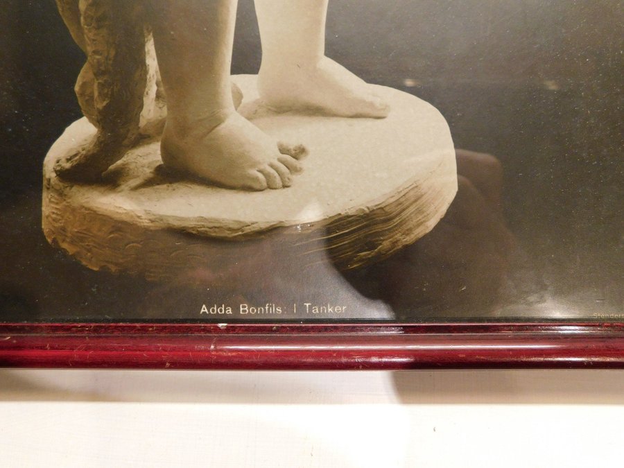 Antik Tavla Adda Bonfils ( " I Tankar " ) Antik.. | Köp på Tradera ...