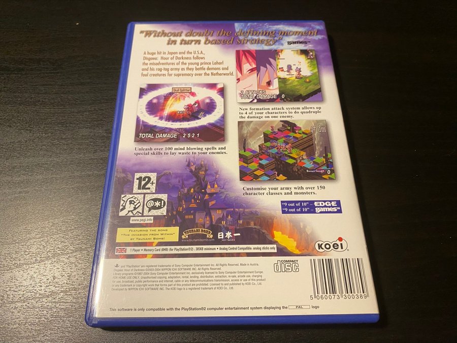 Playstation 2: Disgaea: Hour of Darkness (PAL, .. | Köp på Tradera ...