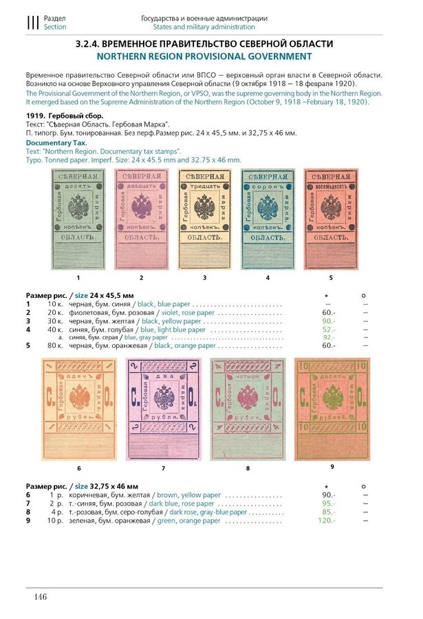 Catalogue of Russian Revenue Stamps - Russia, U.. | Köp på Tradera ...